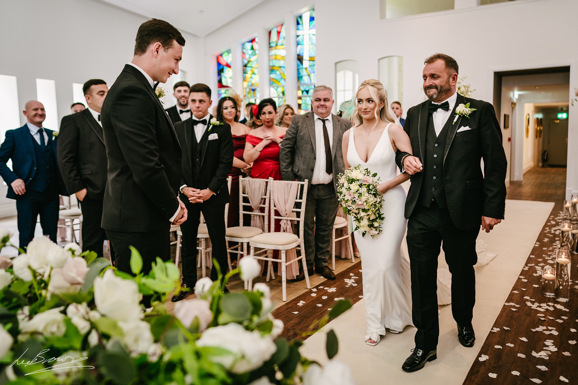 Rainhill Hall Wedding - Emma & Drew | Lee Brown Photography