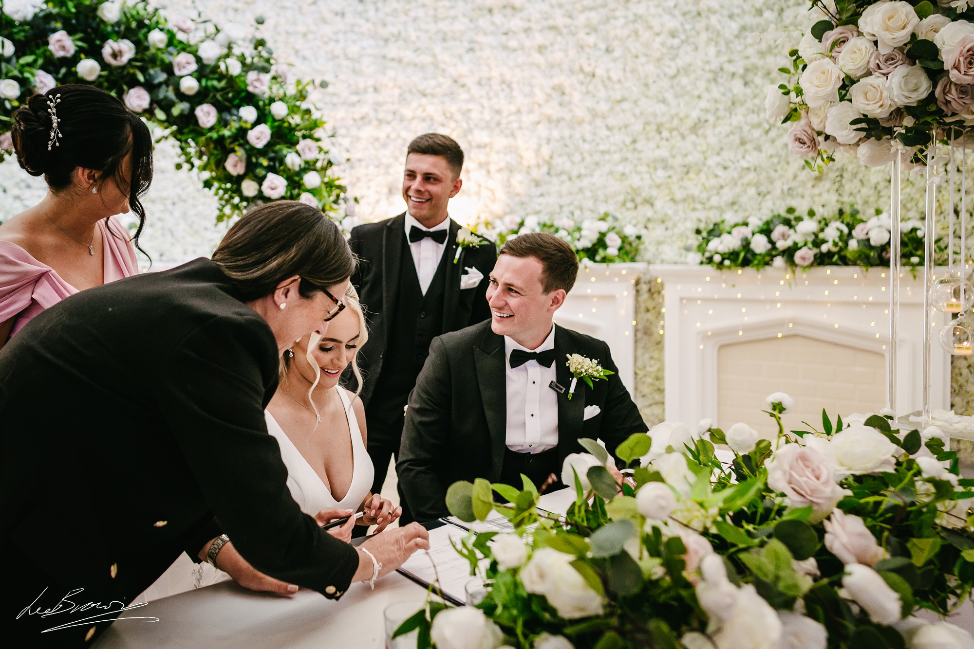 Rainhill Hall Wedding - Emma & Drew | Lee Brown Photography