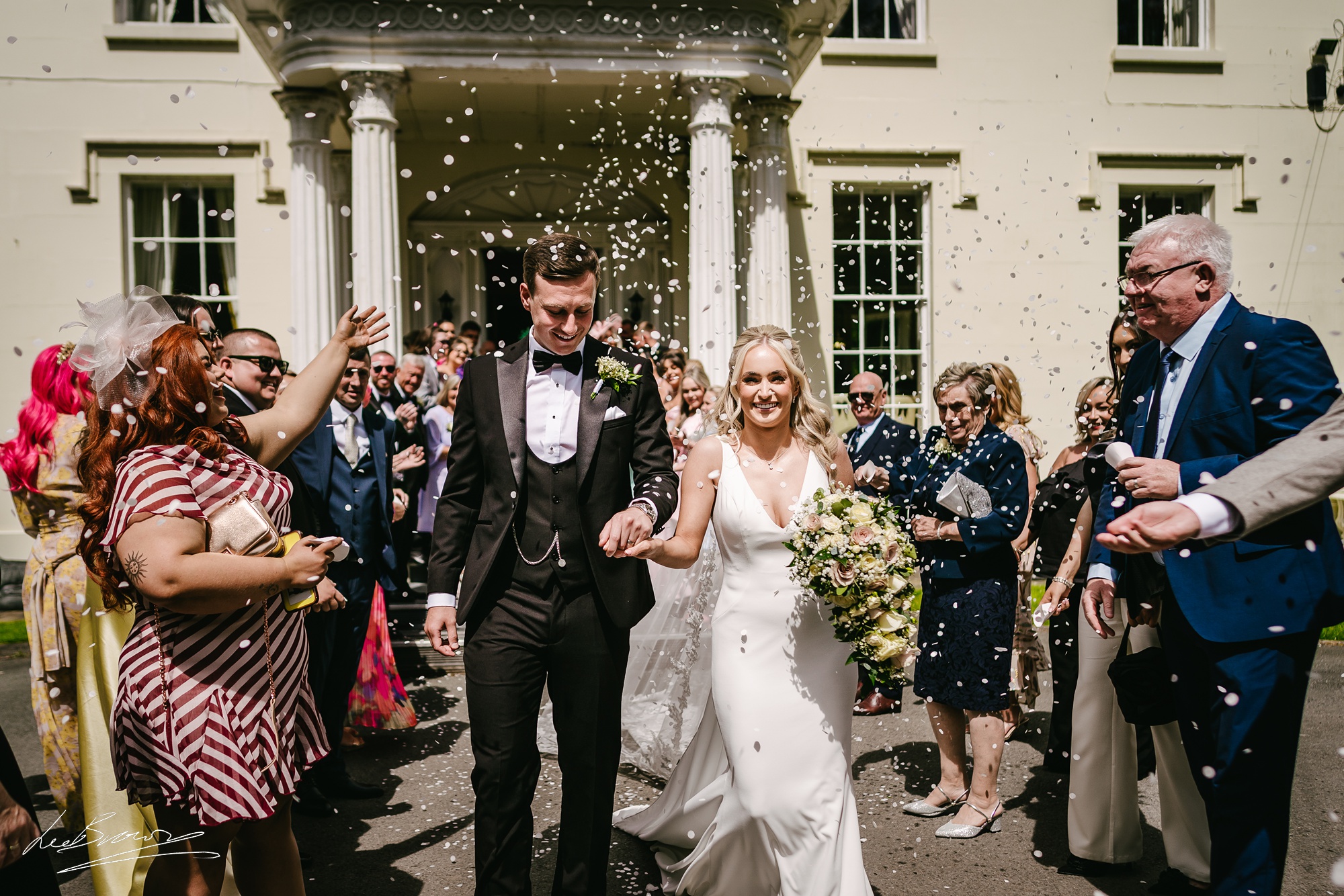 Rainhill Hall Wedding - Emma & Drew | Lee Brown Photography
